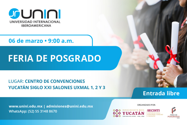 UNINI participa en la Feria de Posgrados 2025