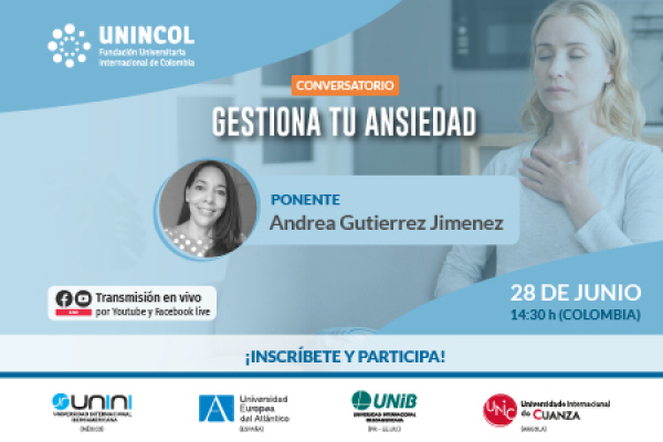 UNINI México organiza el conversatorio «Gestiona tu Ansiedad»